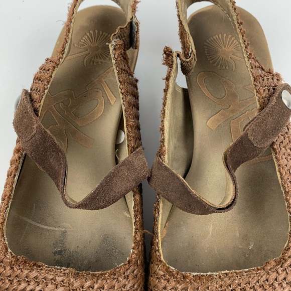 OTBT | Shoes | Otbt Springfield Slingback Woven Mary Janes Sz 85 | Poshmark